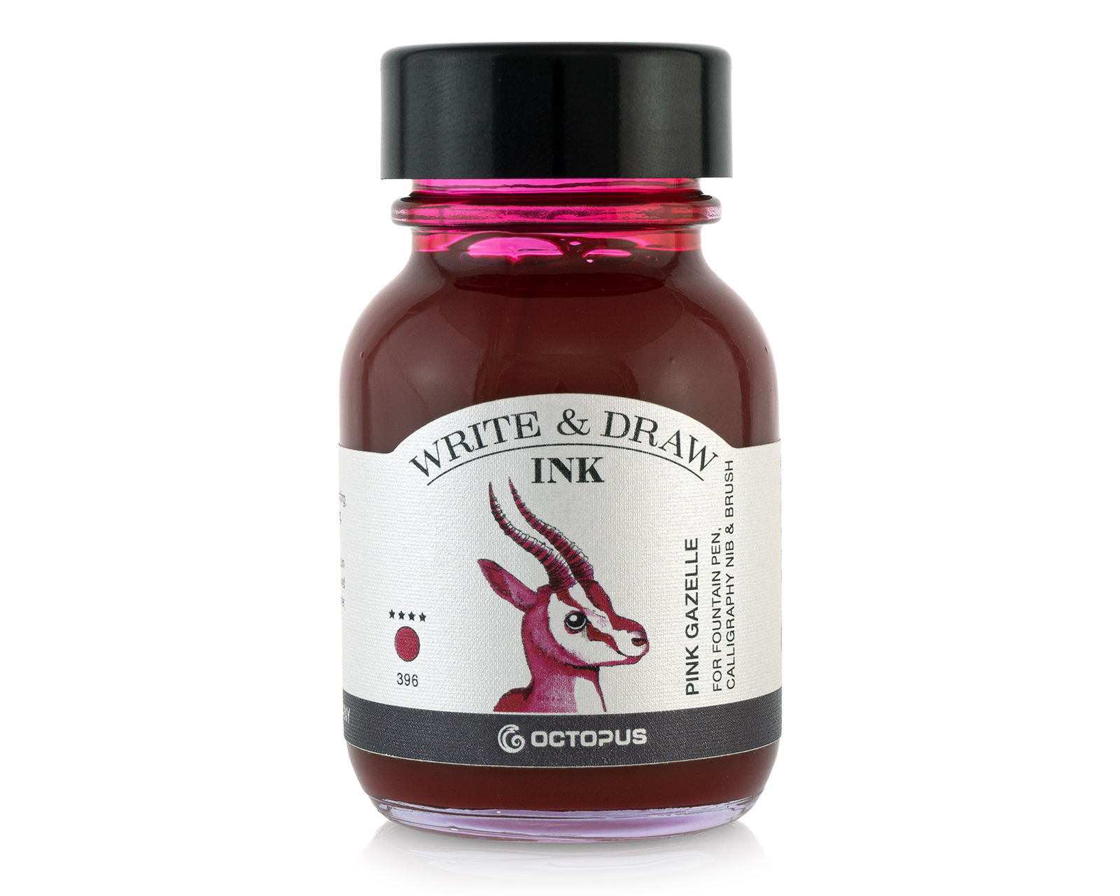 Write and Draw Ink 396 Pink Gazelle, waterproof drawing ink for ...