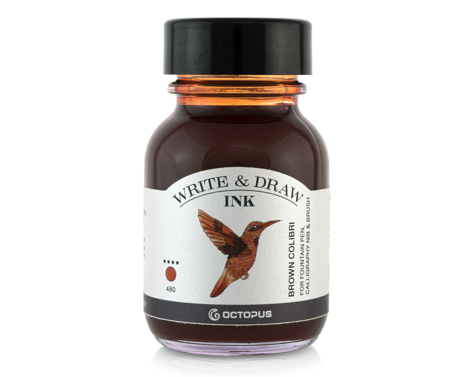 Write and Draw Ink 480 Brown Colibri, Schreib- und Zeichentusche ...