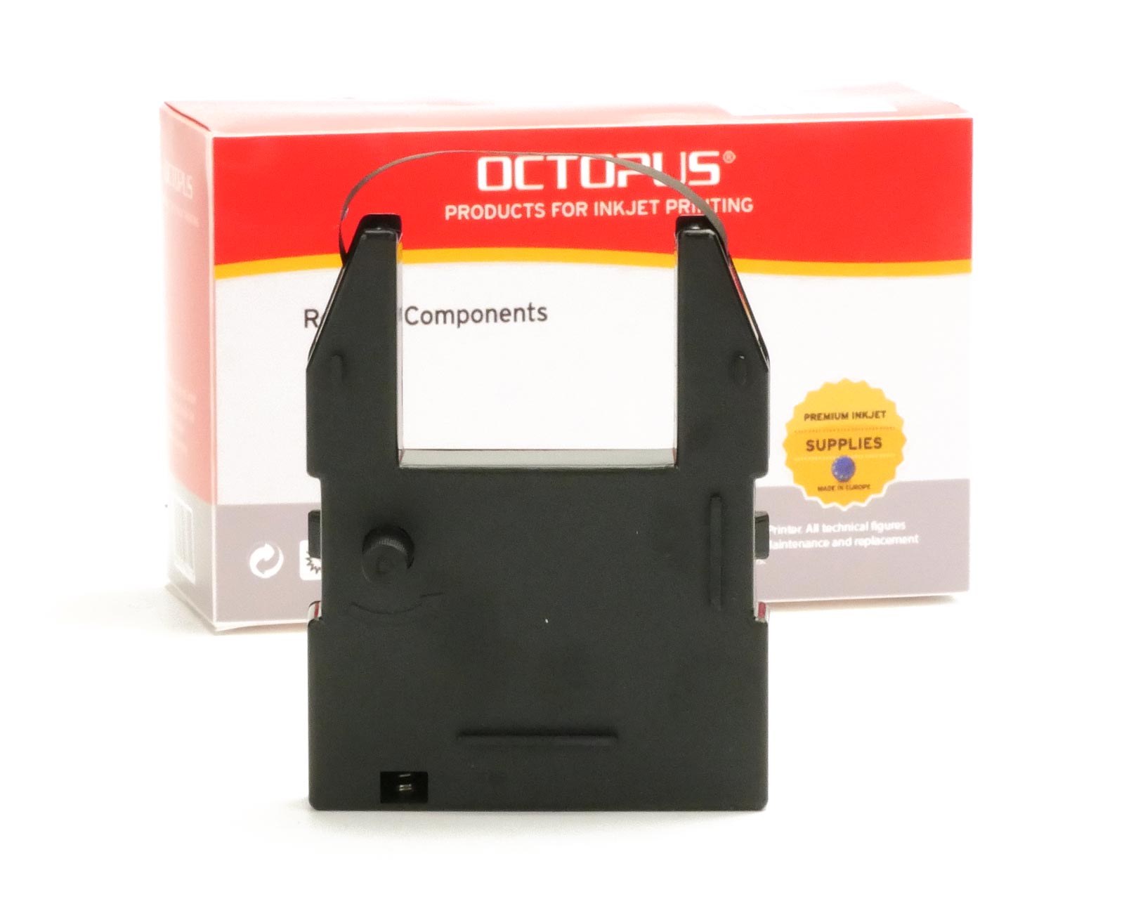 Ink ribbon for Commodore MPS 801 Gr. 628, GP55050, Atari, Brother u.o ...